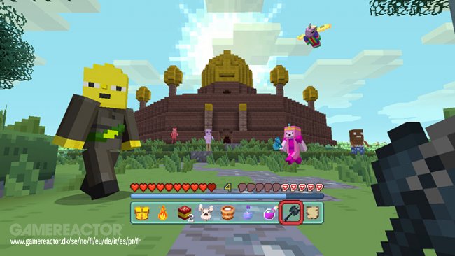 Hora de Aventuras llega a Minecraft, que se actualiza en Switch