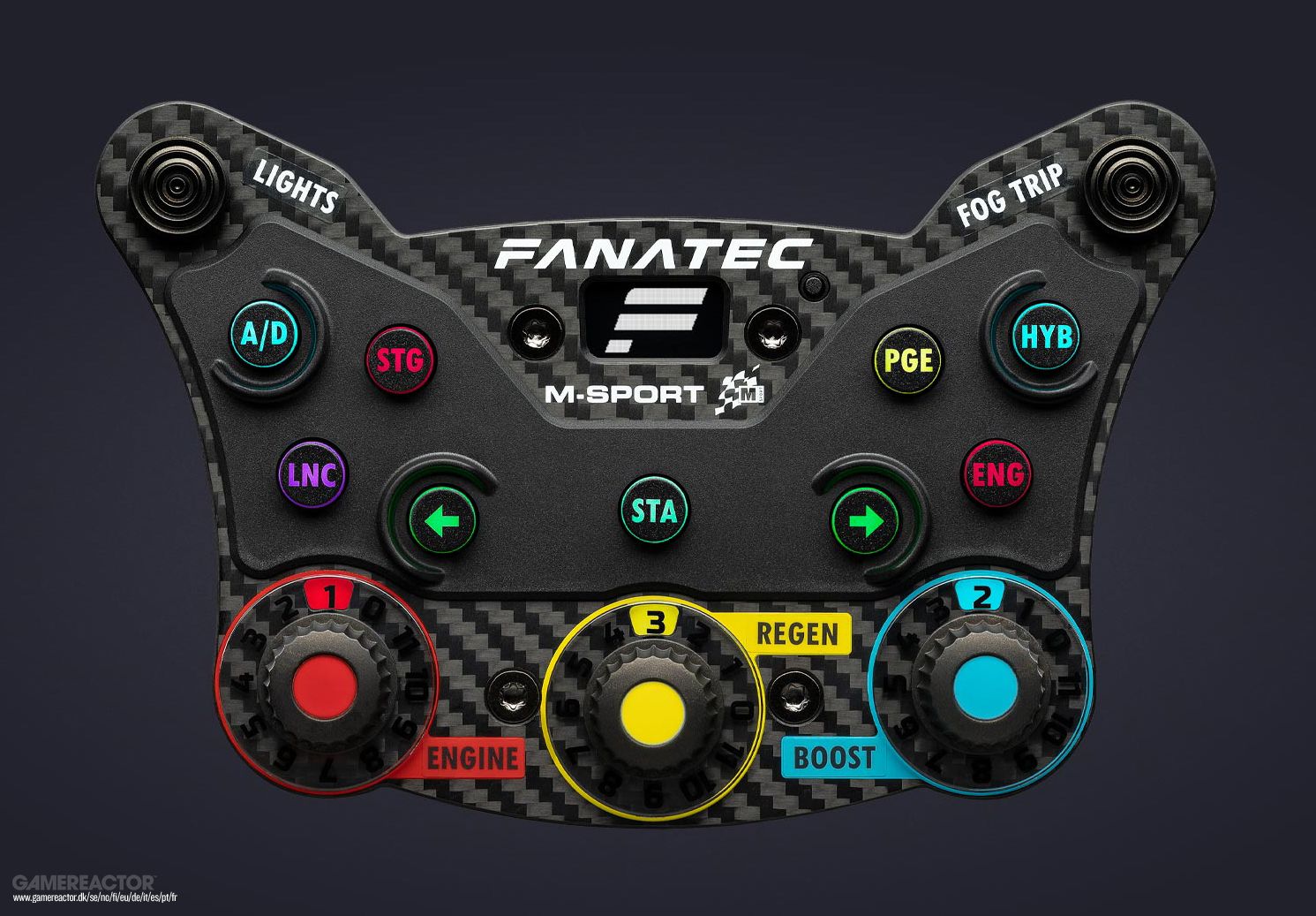 Análisis de Fanatec Podium Button Module Rally + Clubsport Wheel Sparco