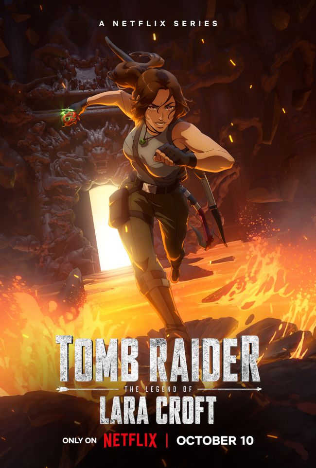 Un nuevo vistazo a Tomb Raider: The Legend of Lara Croft en Netflix, con estreno el 10 de octubre
