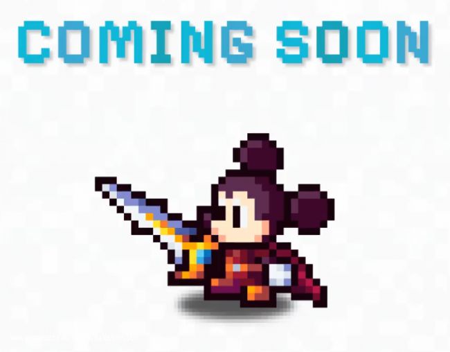 Un Mickey Mouse de capa y espada, pero pixelado. ¿Qué significa?