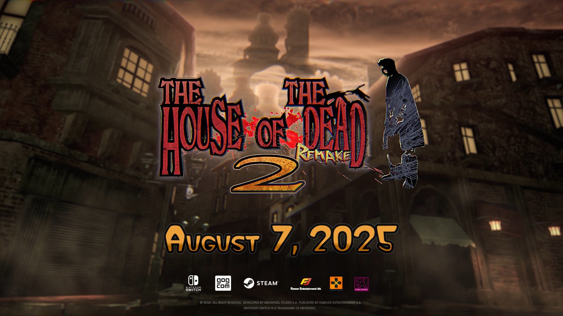 The House of the Dead 2: Remake llegará el próximo mes de agosto