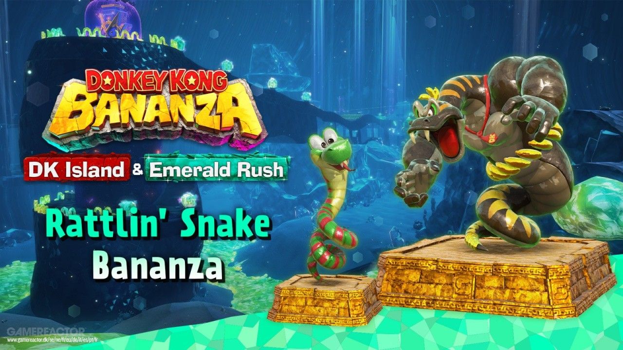 El evento "Rattlin' Snake Bananza" comienza en Donkey Kong Bananza: DK ...