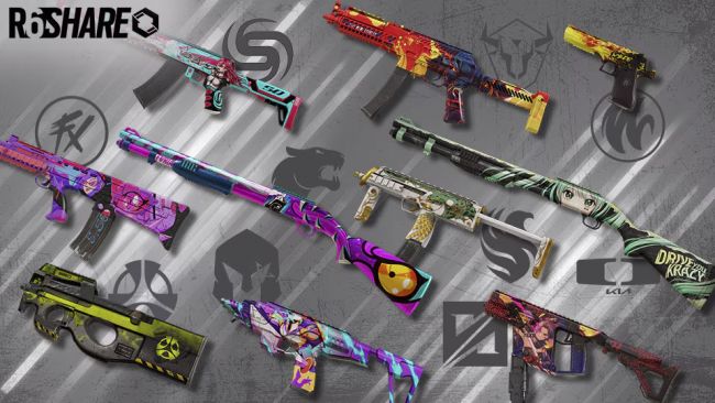 Se han añadido 10 nuevos conjuntos de skins del equipo Rainbow Six: Siege