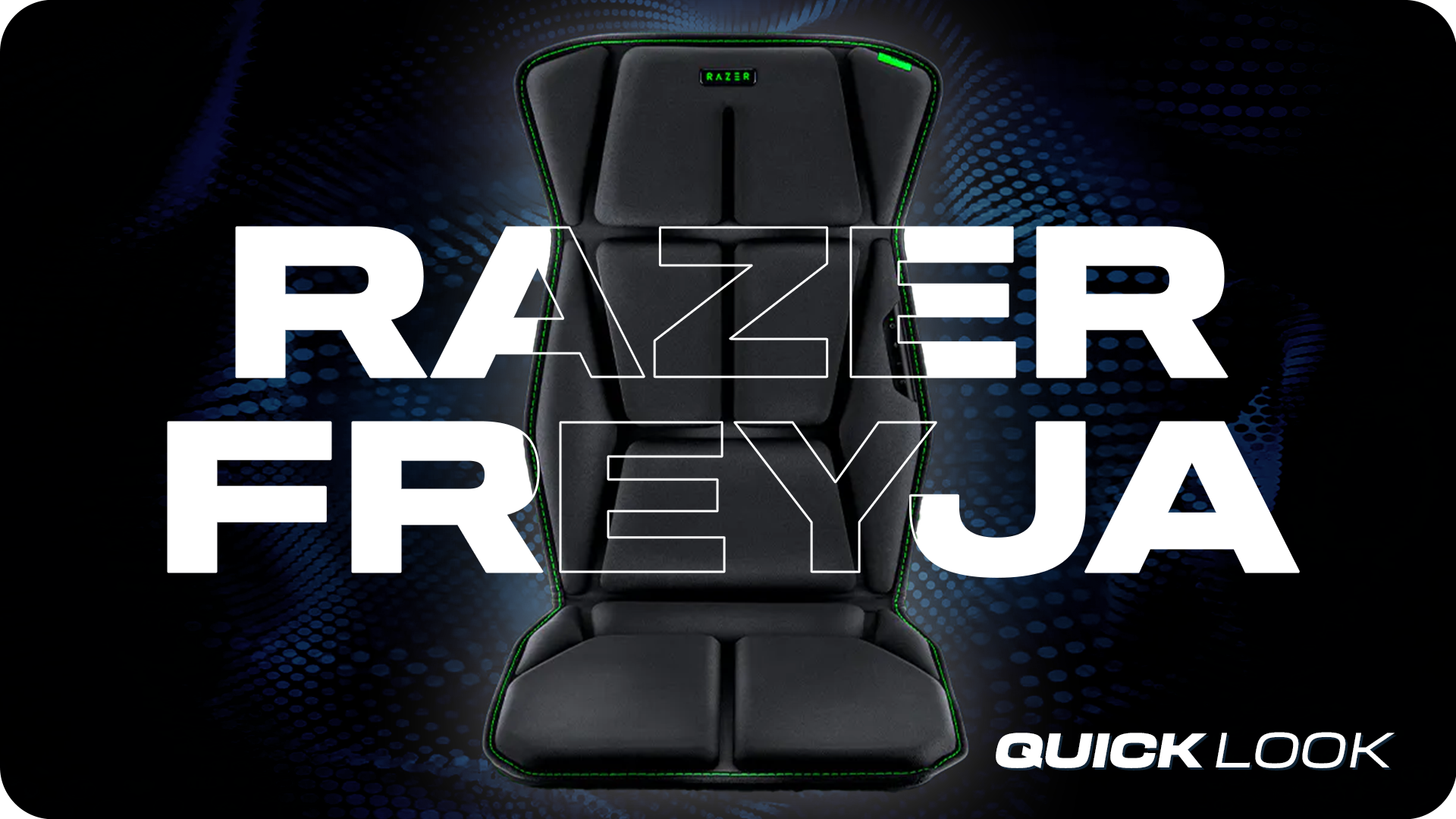 Razer presenta Freyja, el primer cojín háptico que convierte cualquier ...