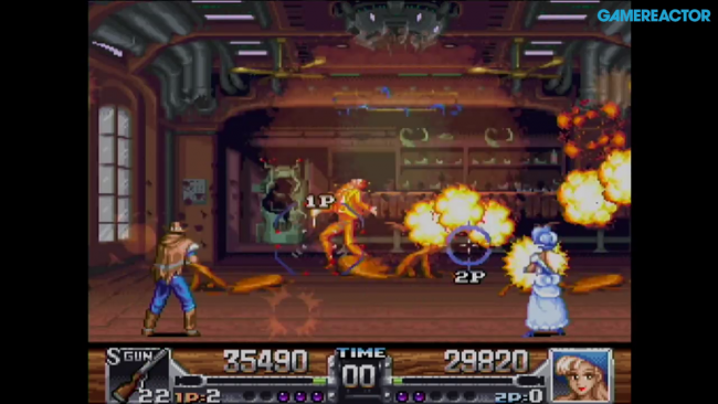 Gameplay Retro: Wild Guns, steampunk del Oeste para SNES