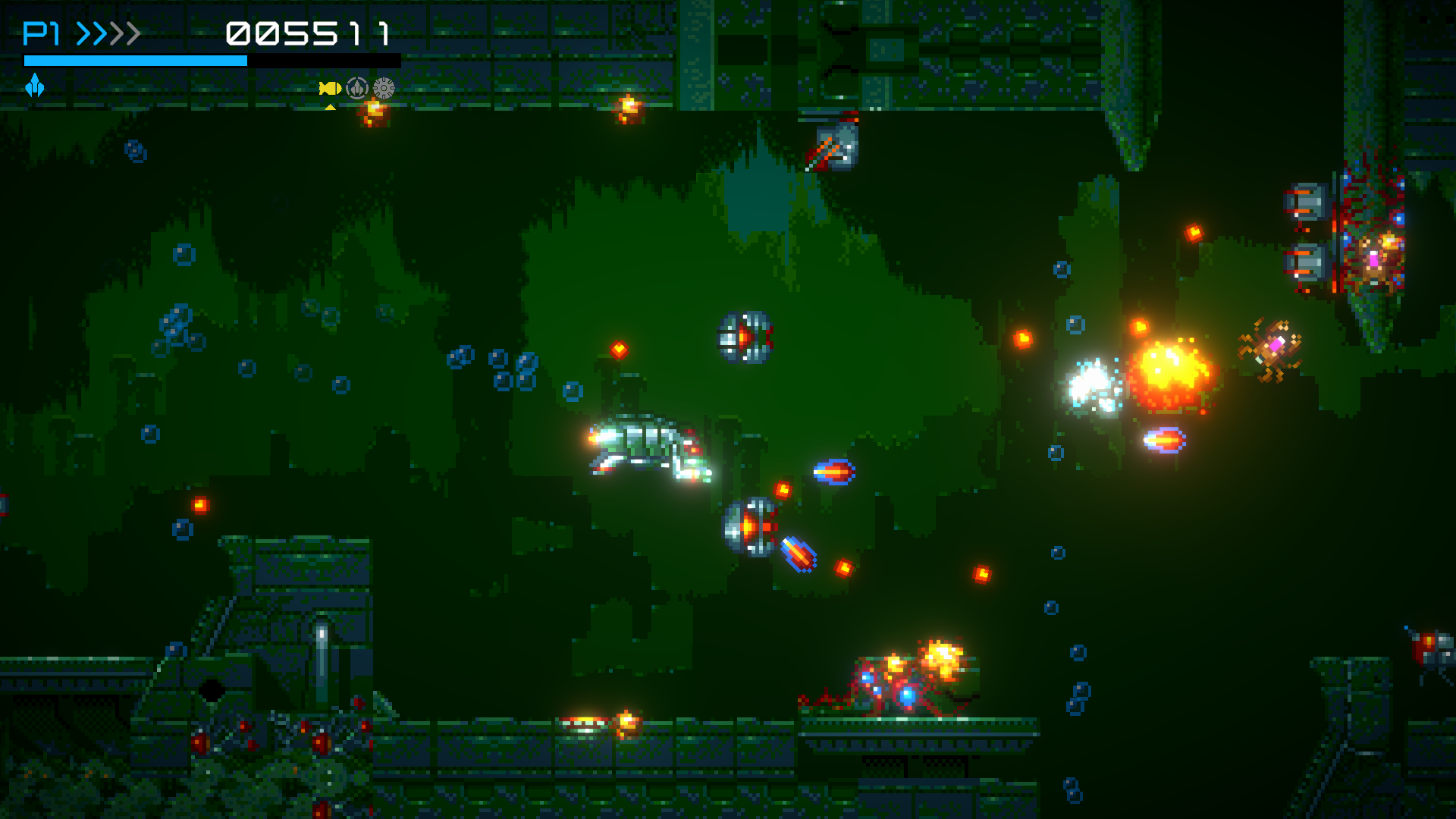 Aquí tenemos nuestro ANÁLISIS de X-Out: Resurfaced