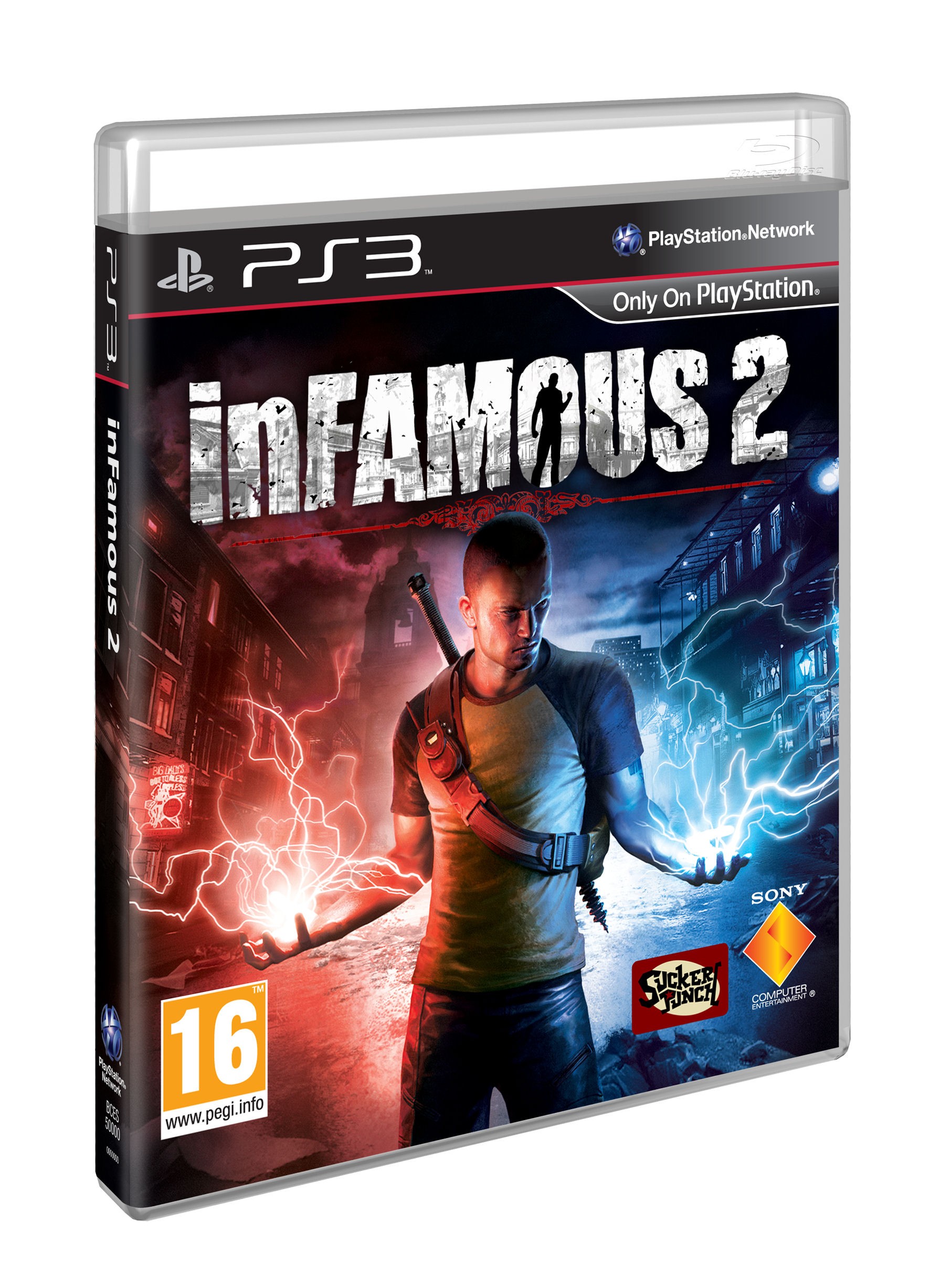 Tres versiones de Infamous 2