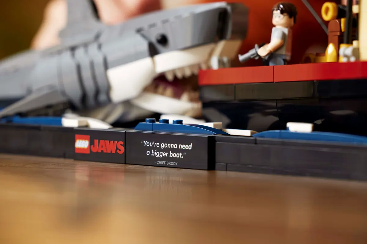 Cuidado con los dedos con este nuevo set de Lego de Tiburón