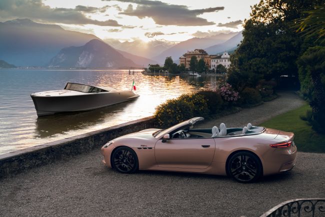 Maserati anuncia una lancha motora eléctrica