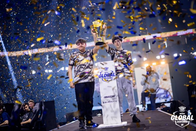 Peterbot y Pollo se llevan a casa el primer premio en el Global Championship 2024 de Fortnite