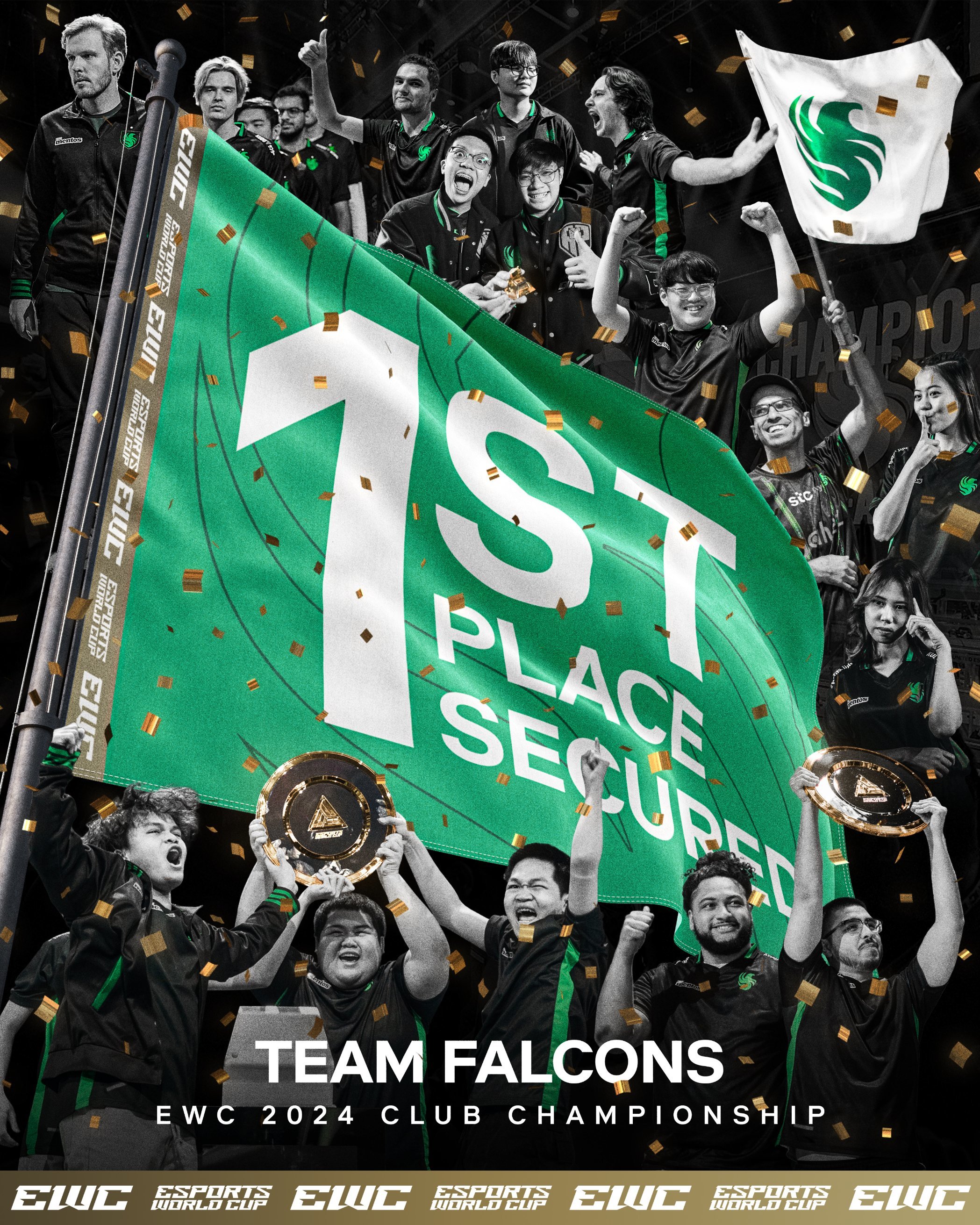 Team Falcons gana la Copa Mundial de Esports organizada por Arabia Saudí