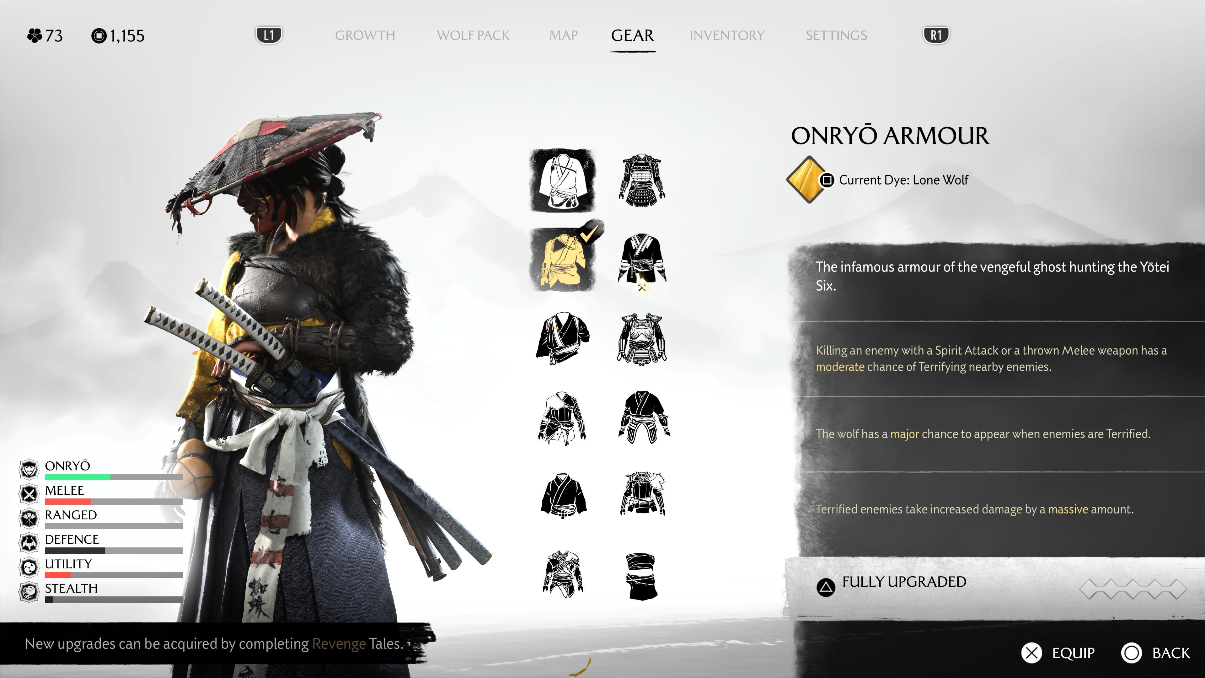 [GUÍA] Ghost of Yotei: Dónde encontrar todos los sets de armadura para Atsu