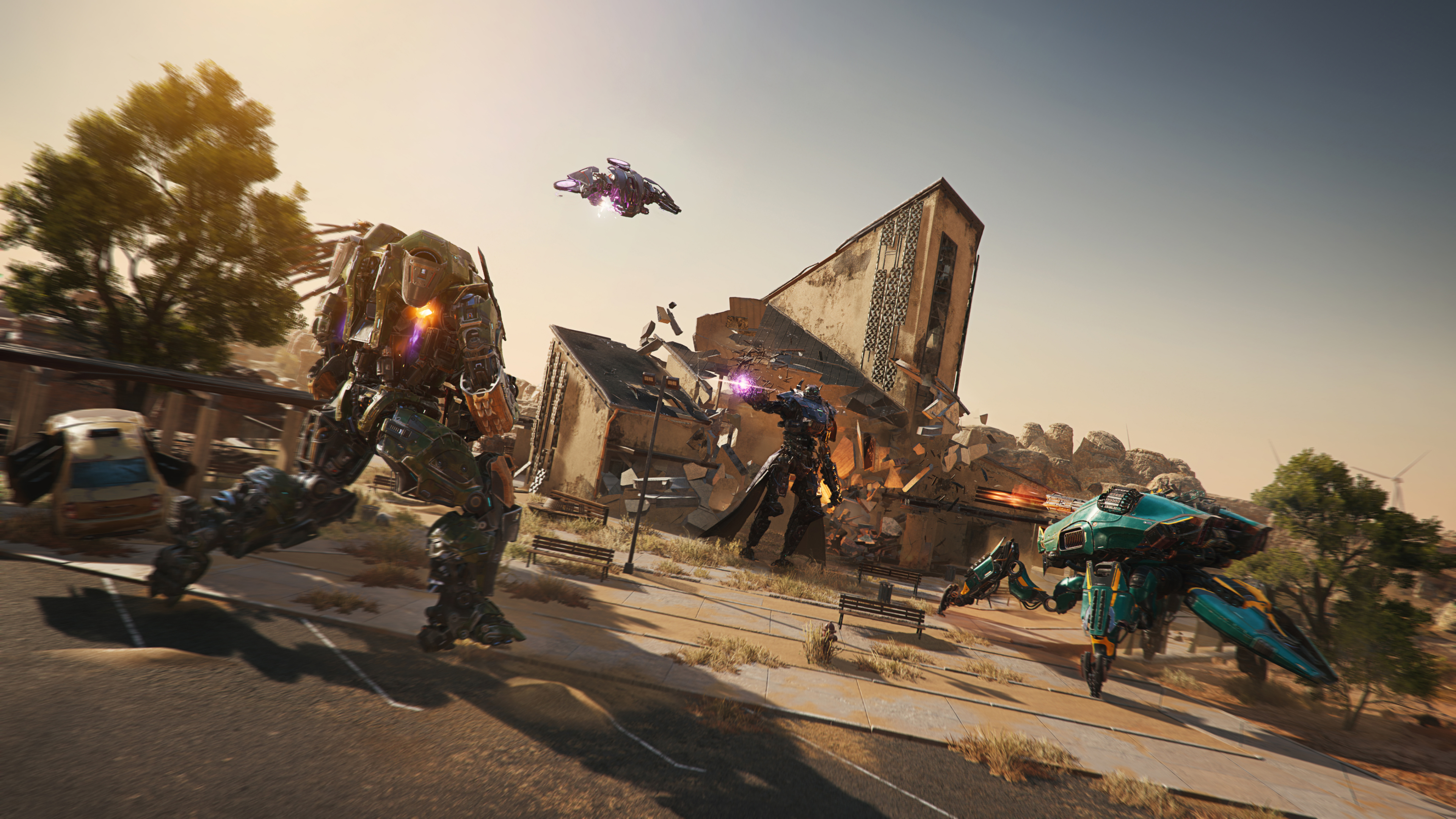 Hemos visto la guerra del futuro de Wargaming en Steel Hunters y ...