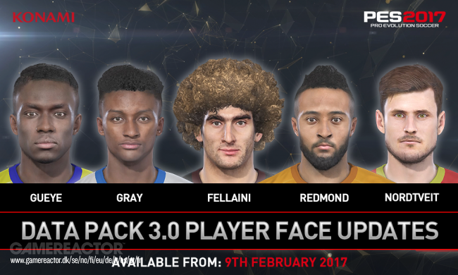 PES 2017 descarga el Paquete de Datos 3.0 ya