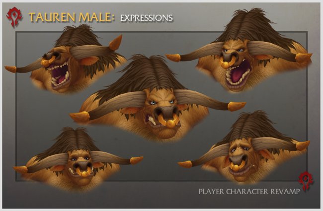 Galería: el nuevo modelo de Tauren en World of Warcraft