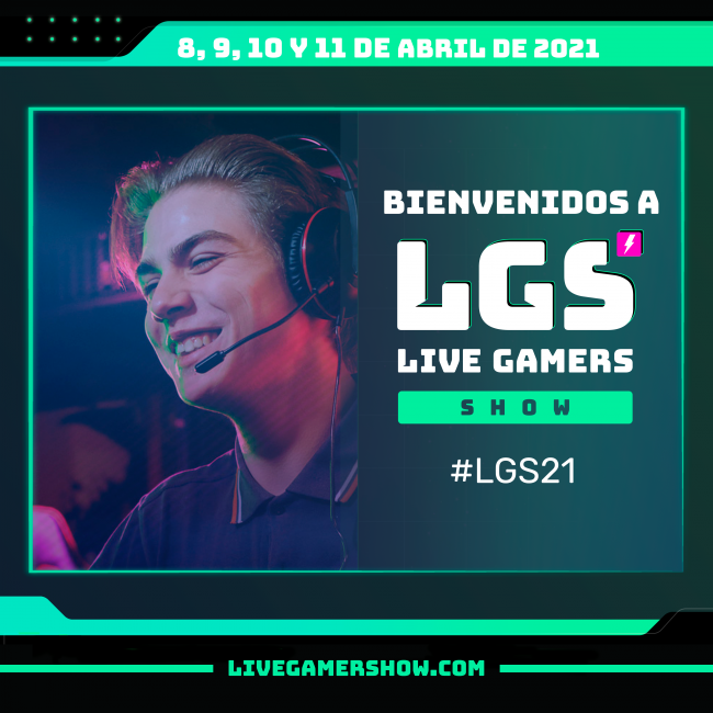 Ya está aquí el Live Gamers Show del 8 al 11 de abril