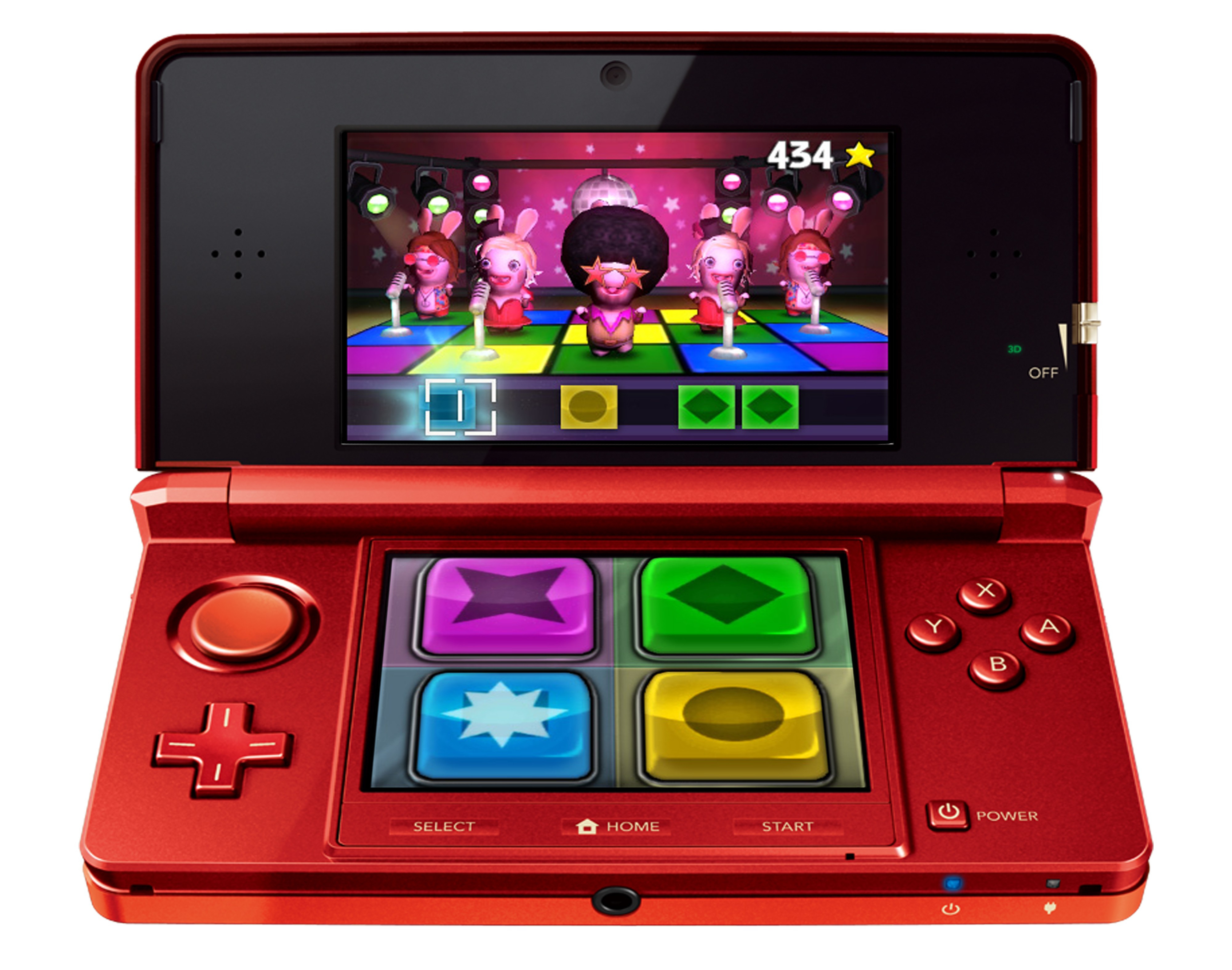 Rabbids 3DS, al estilo Pokémon