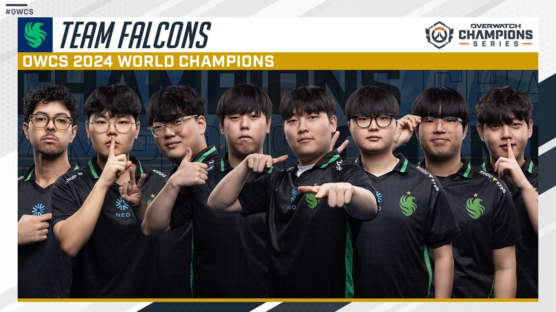 Team Falcons, ganador de la Overwatch Champions Series 2024