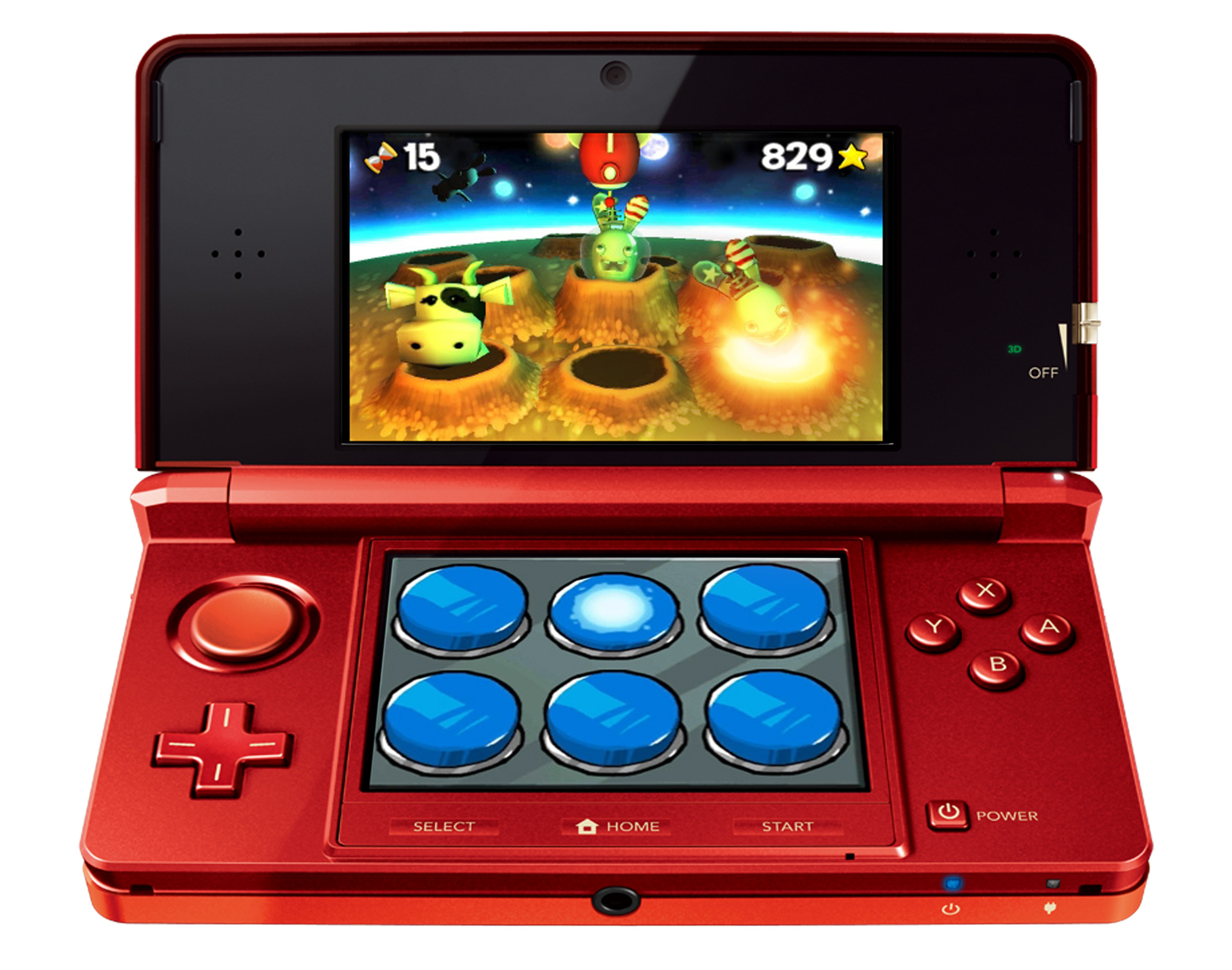 Rabbids 3DS, al estilo Pokémon