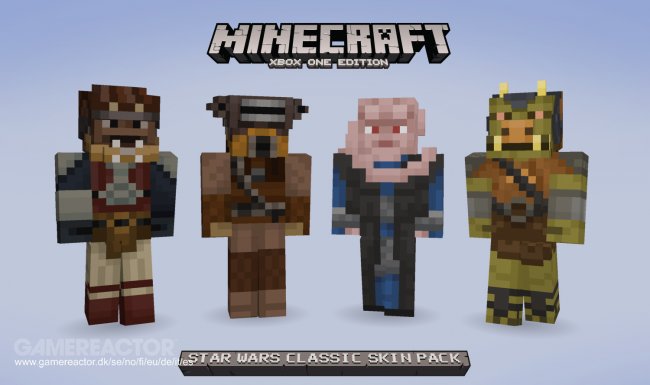 Personajes oficiales de Star Wars para descargar a Minecraft
