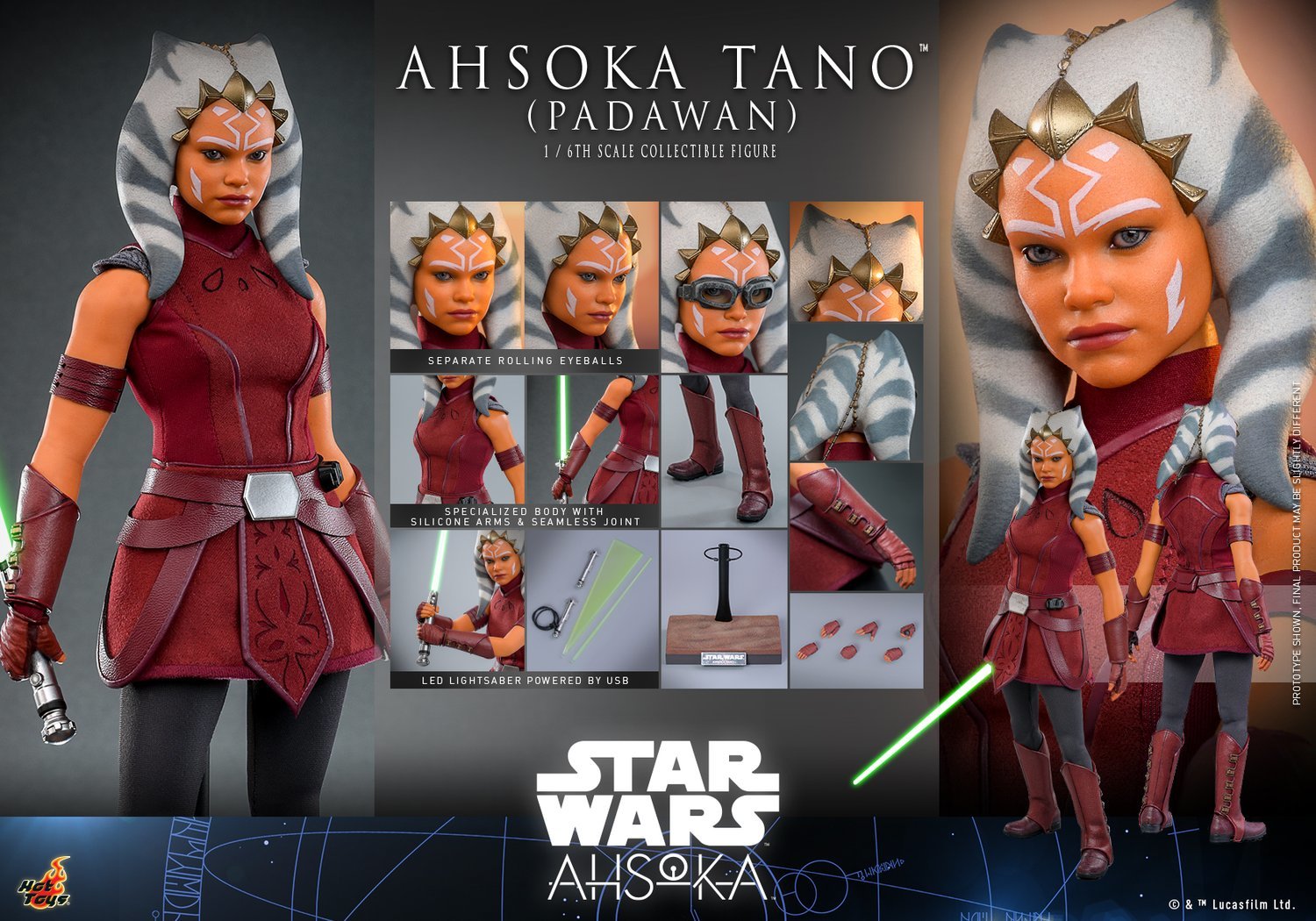 La nueva figura de Ahsoka Tano que quieren todos los fans fusiona Clone ...