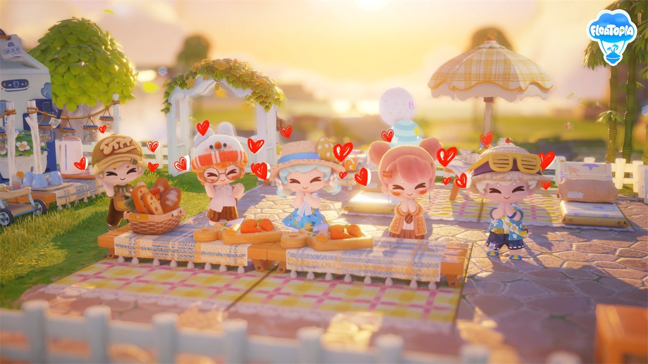 Prepárate para ponerte cómodo en Floatopia