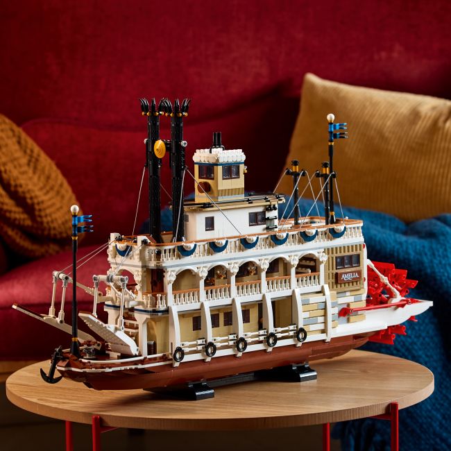 Lego desvela el set Barco de vapor fluvial de 4.000 piezas