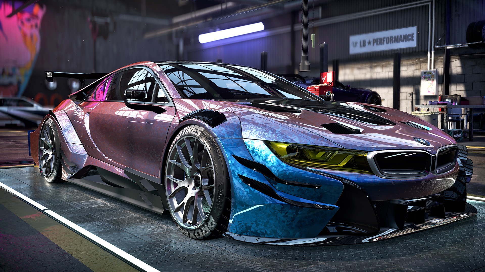 Gameplay de día y de noche en Need for Speed Heat