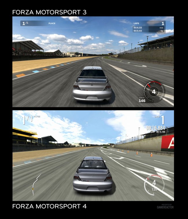 Comparativa: Forza 3 vs Forza 4