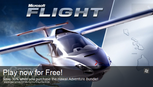 Microsoft Flight aterriza en Steam