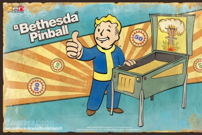 Tráiler de Bethesda Pinball, centrado en Fallout, Skyrim y Doom