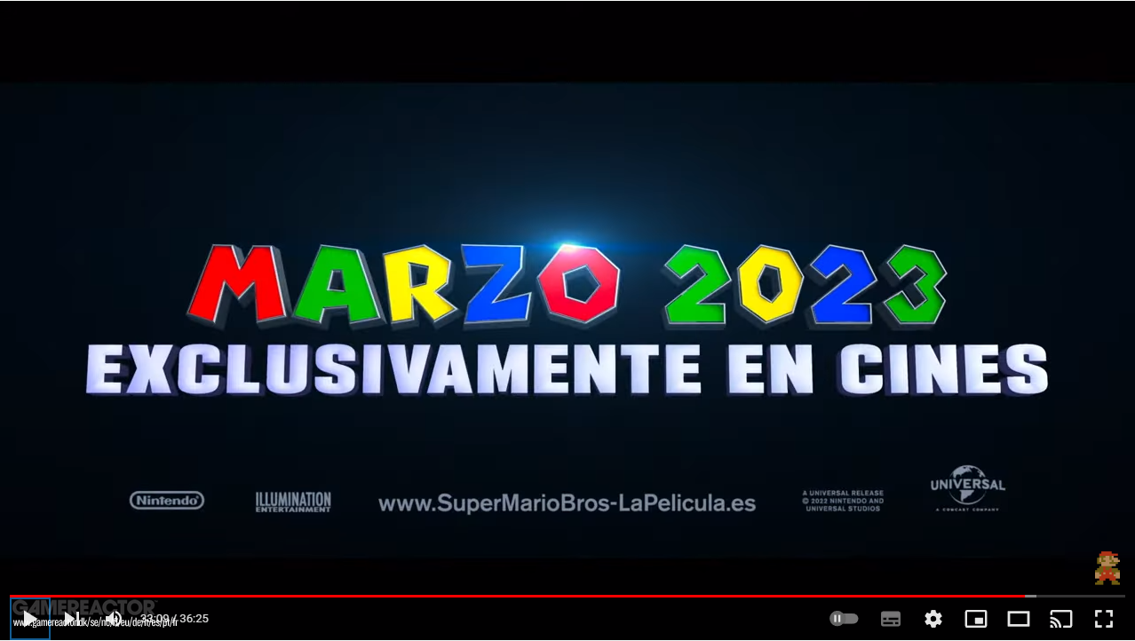 El estreno de Super Mario Bros: The Movie se ADELANTA en España