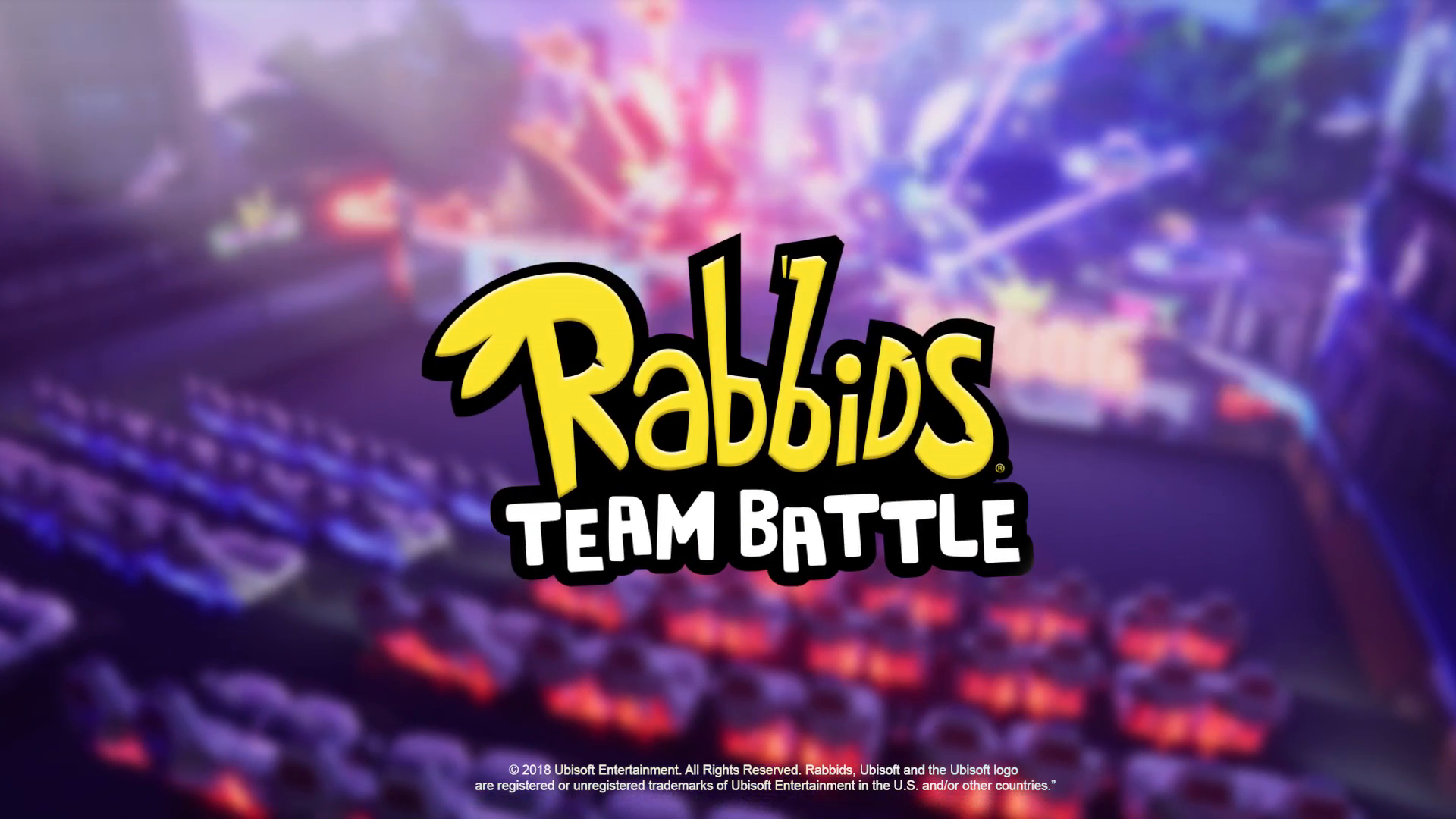 Nueva atracción de Rabbids-robot gigantes en un viaje 4D