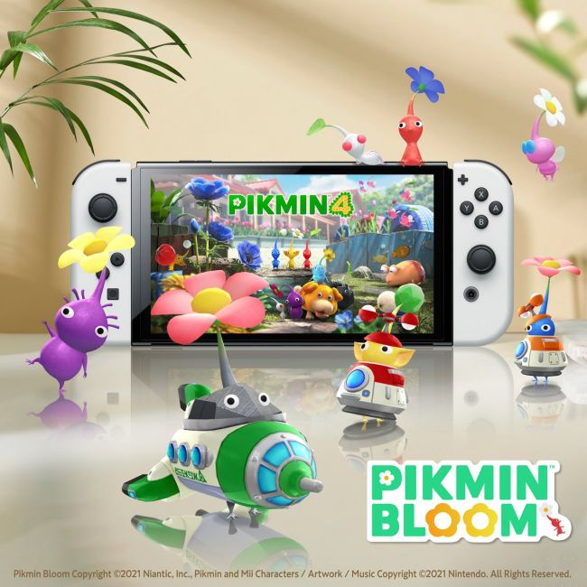 ¿Se va a celebrar Pikmin 4 en Pikmin Bloom? "¡Es un secreto!"