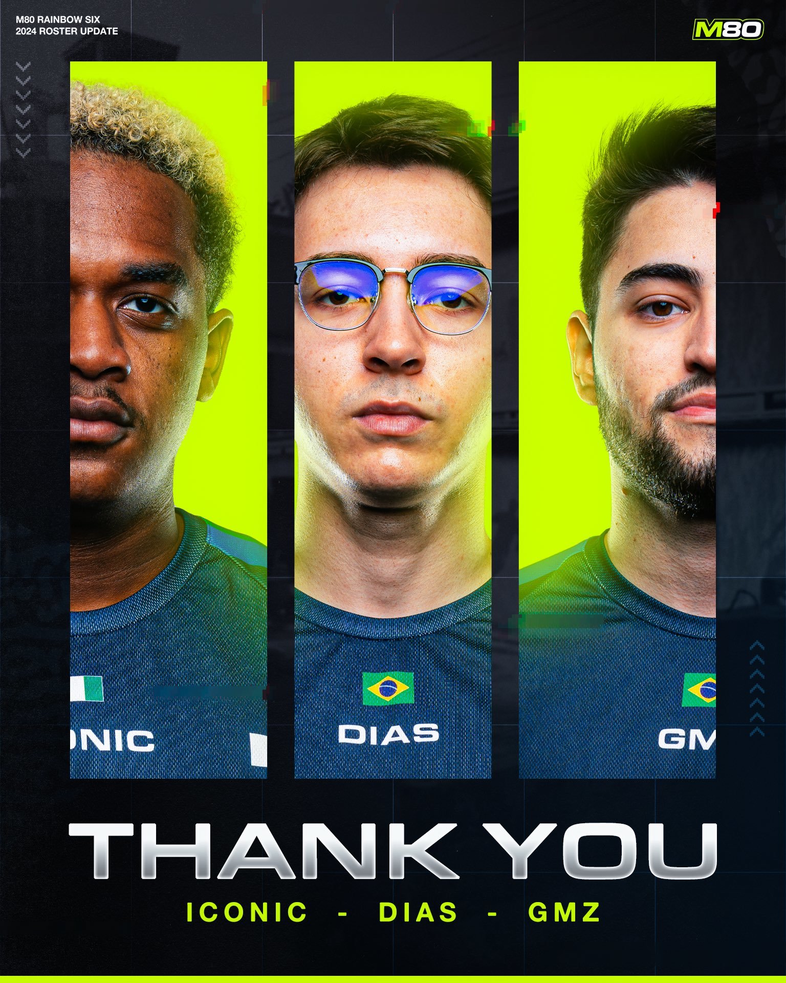 M80 prescinde de la mayoría de su equipo Rainbow Six: Siege