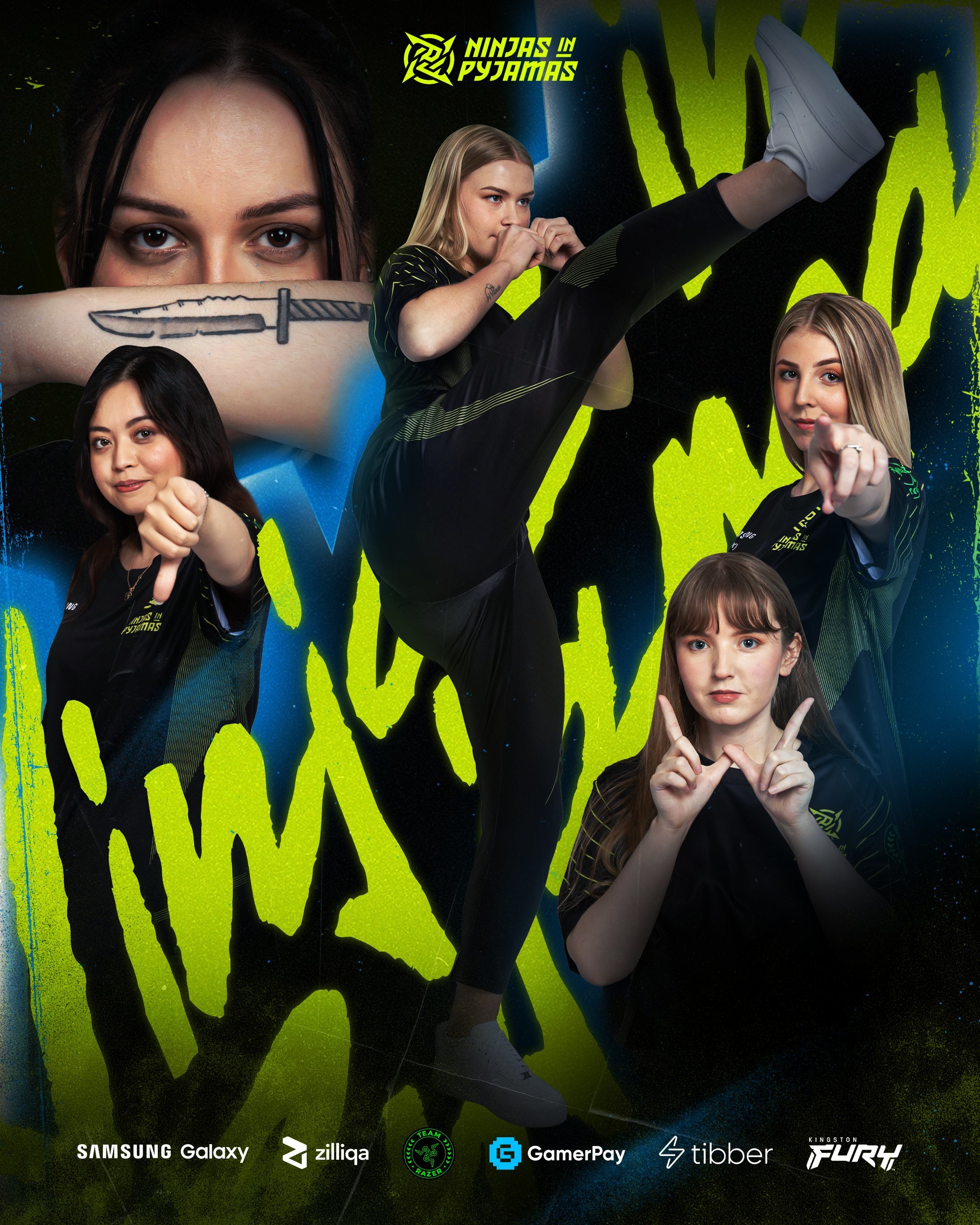 Ninjas in Pyjamas has unveiled its women's CS:GO roster