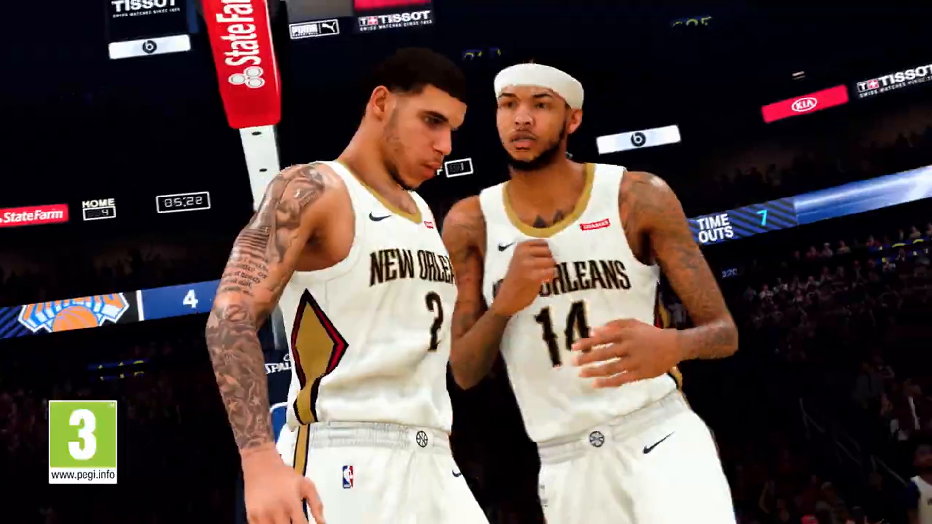 Vídeo: así se ve NBA 2K1 in-game en esta generación