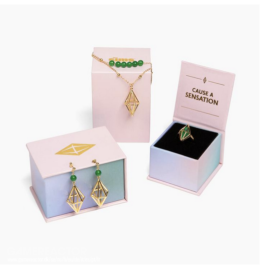 Los Sims lanza una colección de joyas en el mundo real, Plumbob
