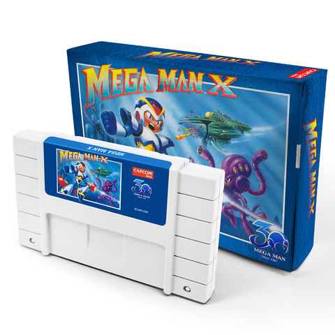 Relanzan Mega Man 2 NES y Mega Man X SNES, totalmente funcionales