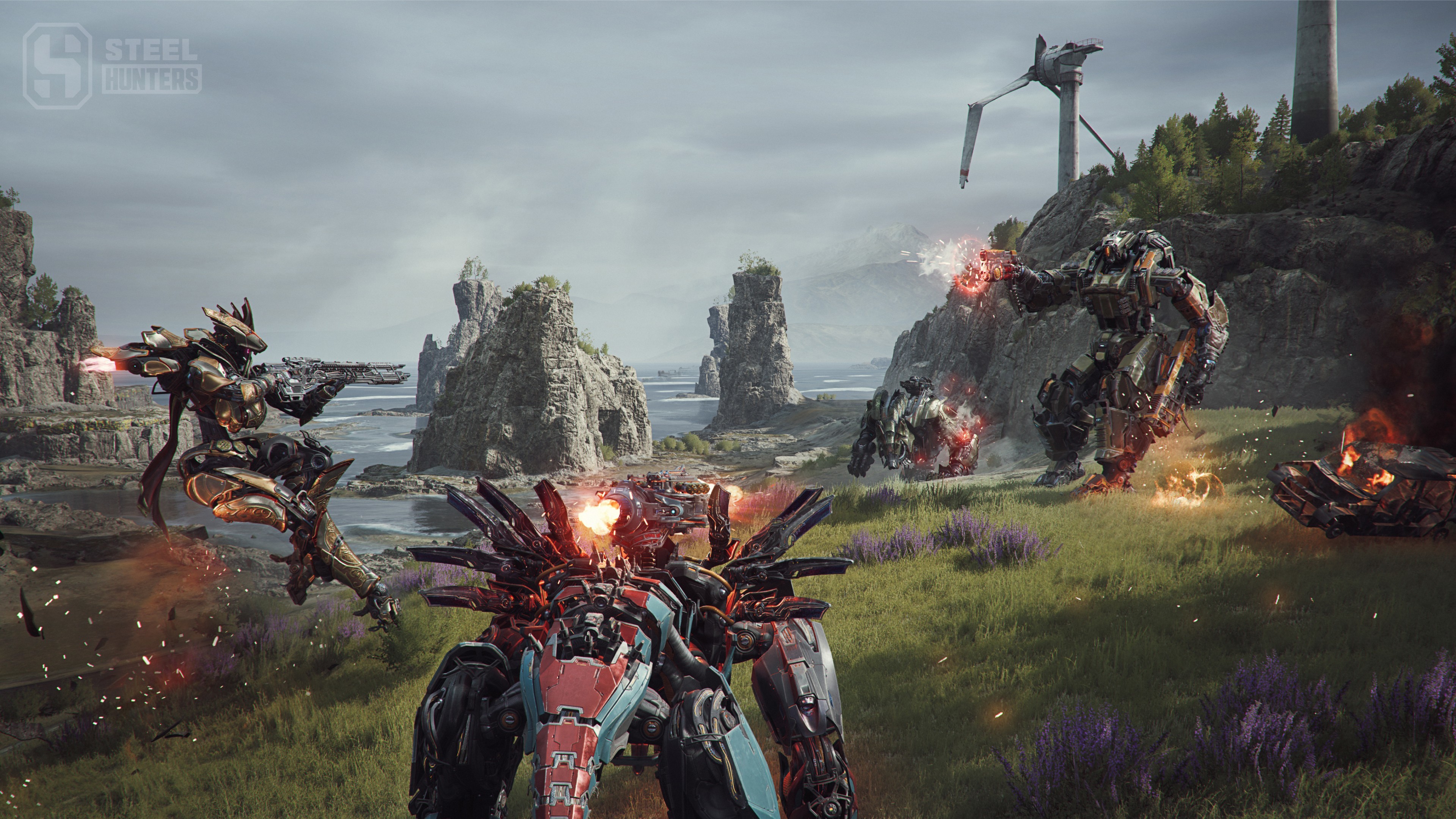 Wargaming nos deja un primer vistazo a Steel Hunters