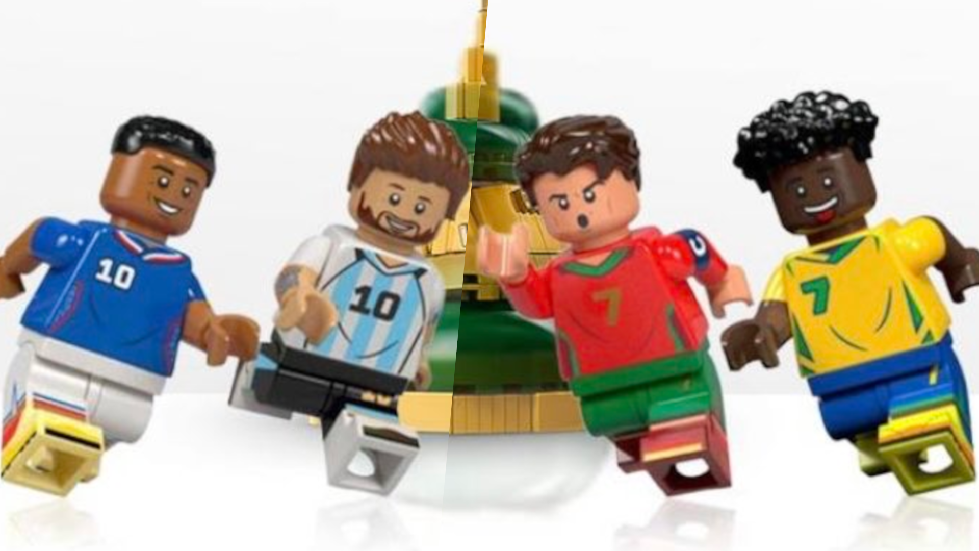 Filtrados sets LEGO del Mundial con minifiguras de Messi, Ronaldo ...