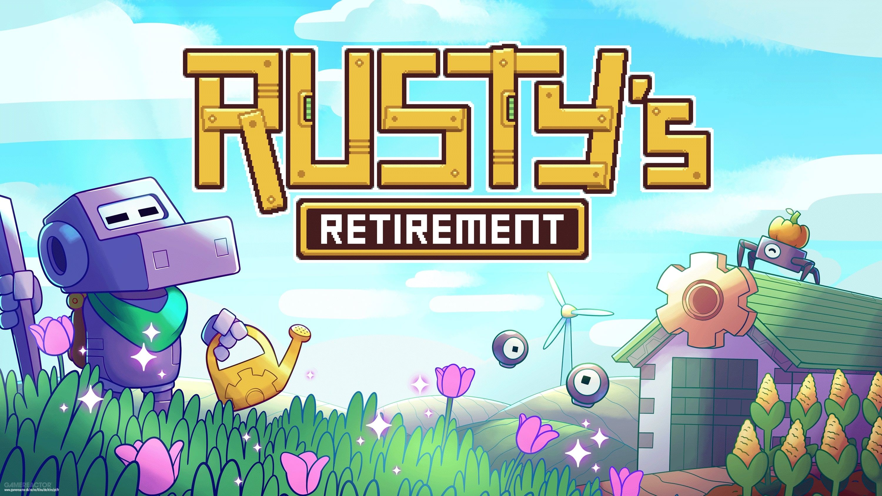 Rusty's Retirement, el juego de granjas que funciona en multitarea, llega a Steam el 26 de abril