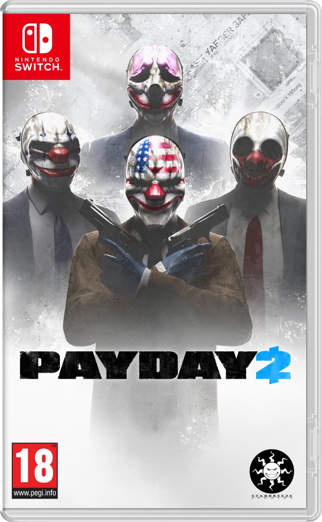 Fecha final para Payday 2 en Switch, que llega en físico