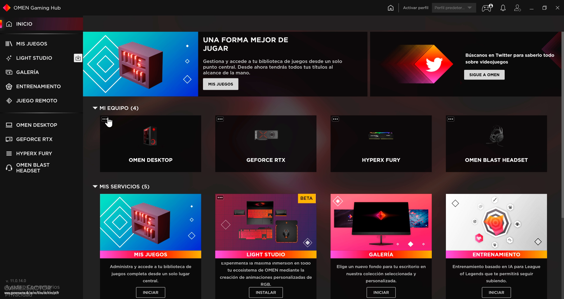 El centro de control definitivo para jugadores de PC