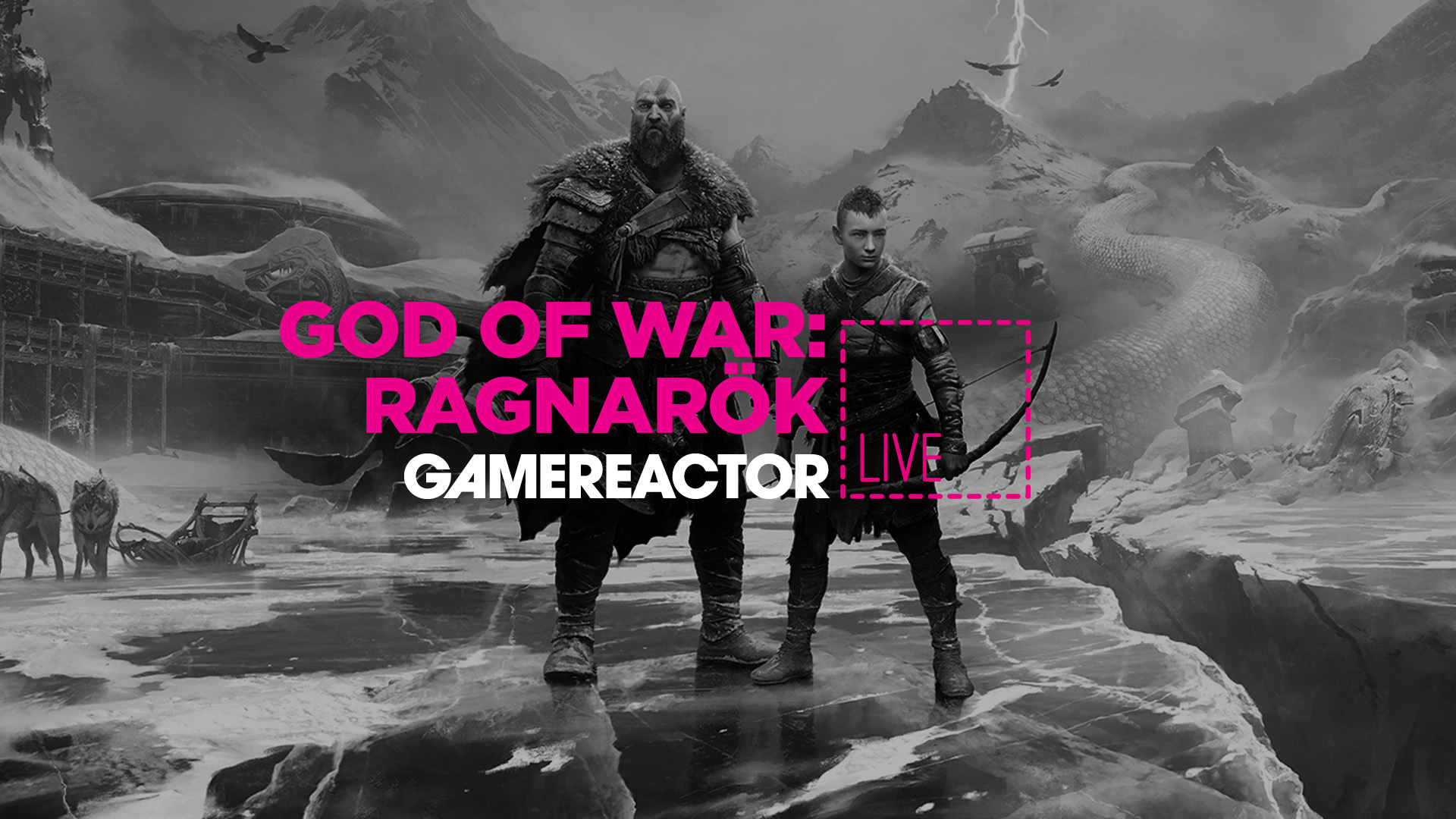 Acompáñanos en el comienzo de God of War: Ragnarok hoy en GR Live