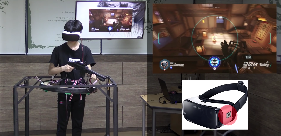 Crean Overwatch VR a partir de Samgung Gear VR y Arduino