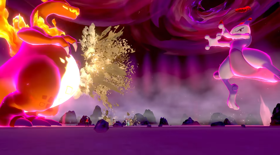 Mewtwo Gigamax en Espada y Escudo por el Día Pokémon