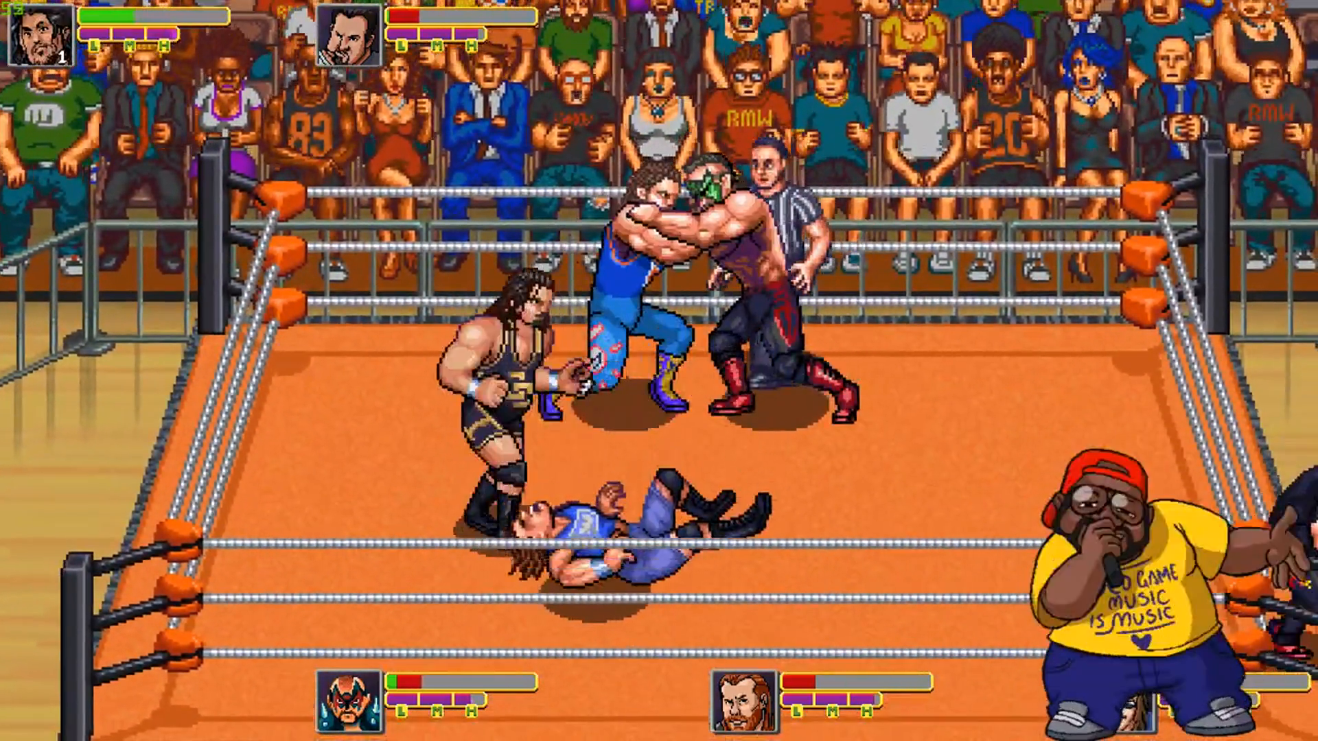 RetroMania Wrestling, lucha libre a la antigua en consolas modernas