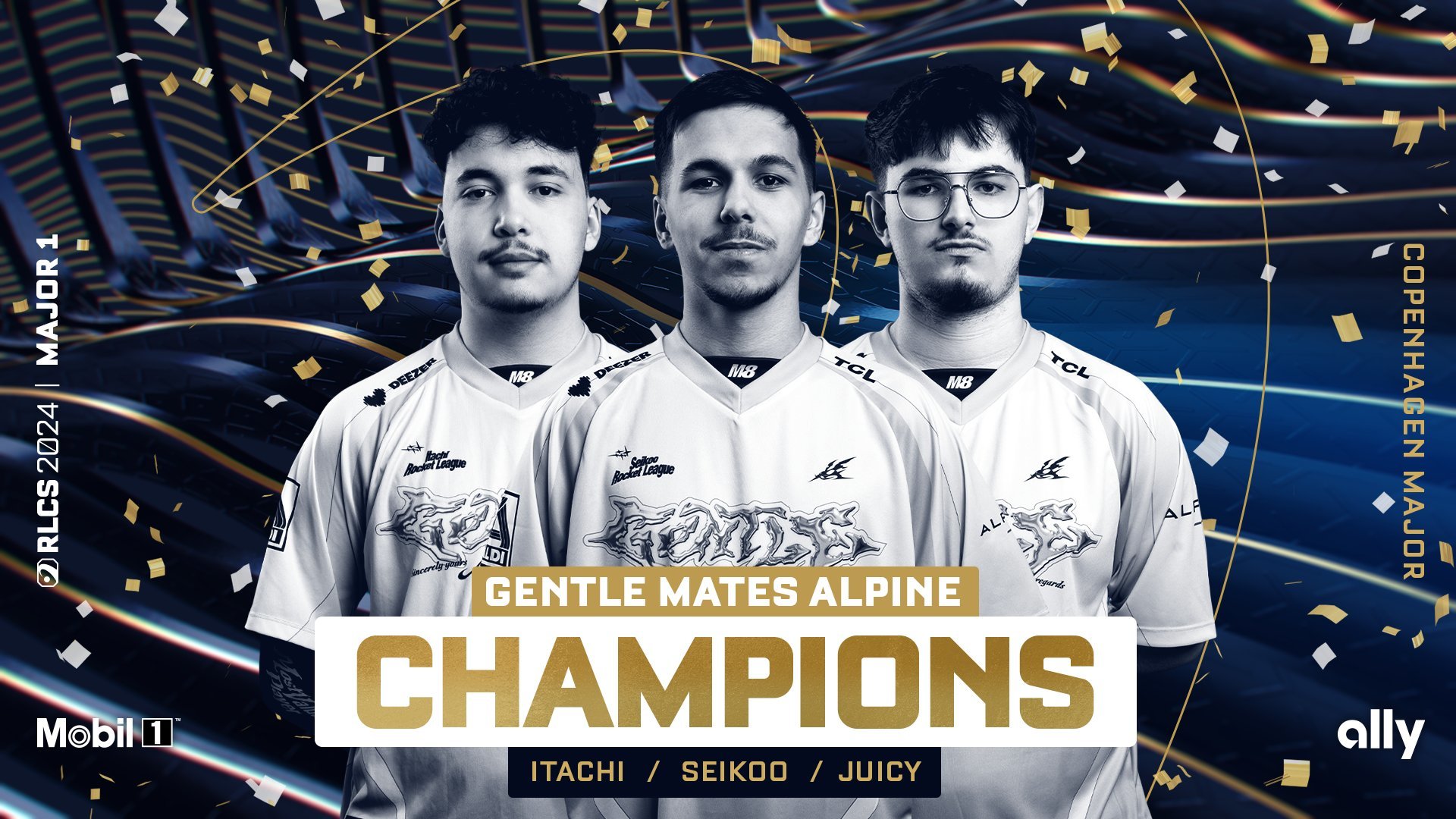 Gentle Mates Alpine son los vencedores del Rocket League Championship ...