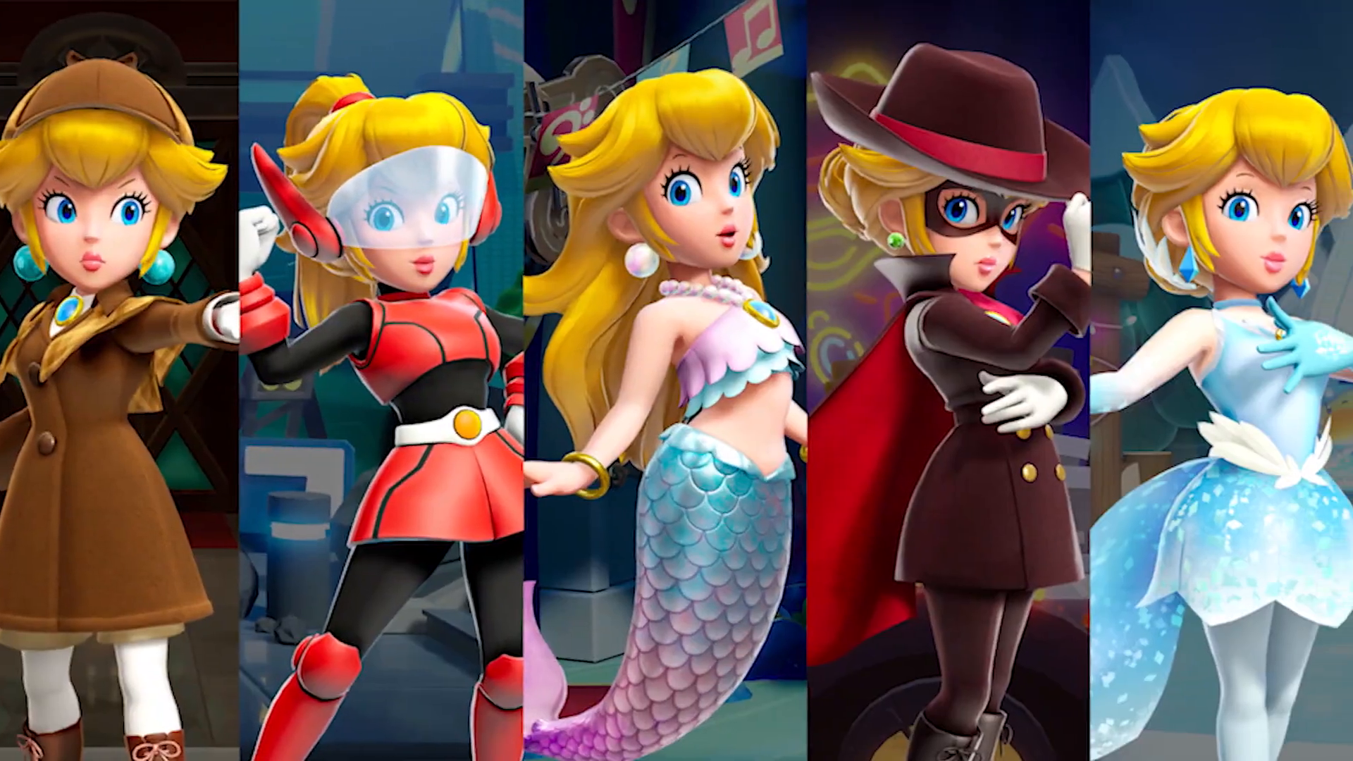 Peach se convierte en sirena, superheroína y en una ladrona en el nuevo ...